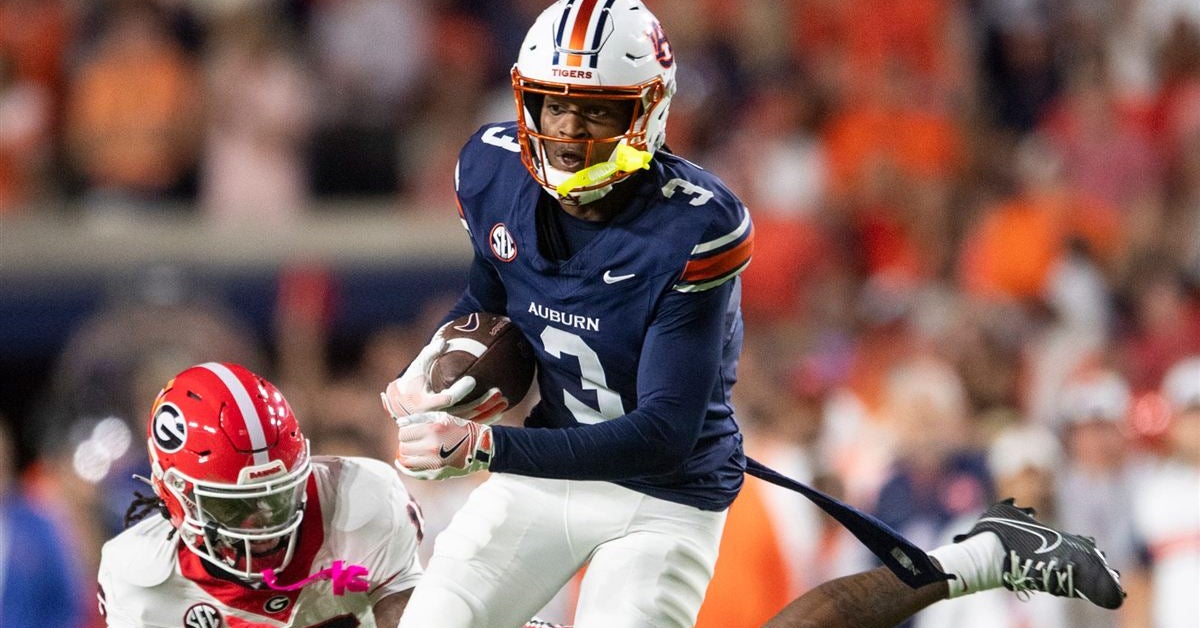 Minnesota earns a transfer commitment from former Auburn receiver Perry ...