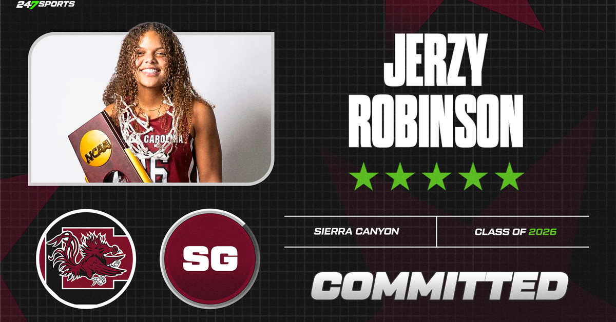 No. 3 ranked Jerzy Robinson commits to South Carolina