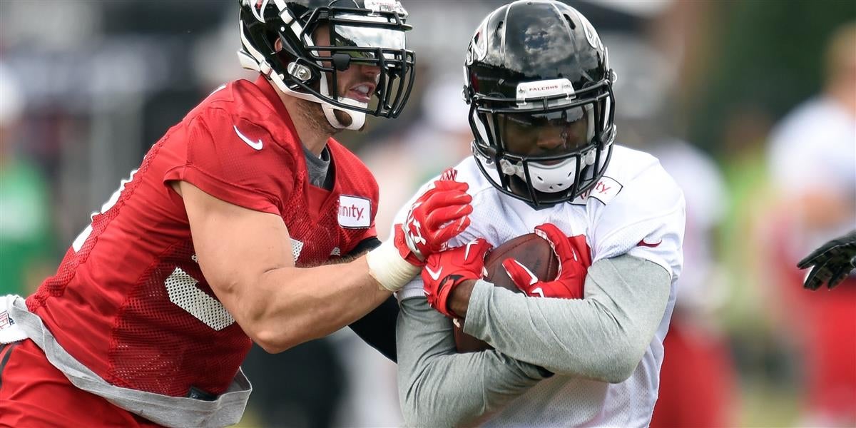 Justin Hardy has rookie duties with Atlanta Falcons