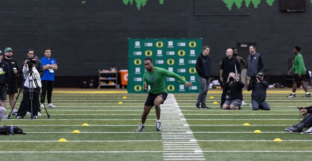 Photo gallery from Oregon's 2025 Pro Day