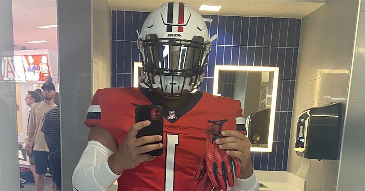 LB Mana Tuioti talks official visit to Arizona
