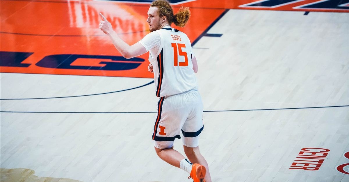 Player Grades: Wagler's double-double, Davis's hot shooting help Illini ...