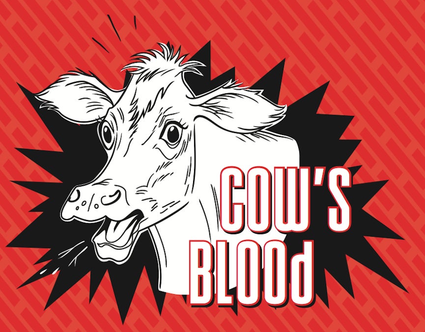 A Cow's blood relic has been found.....
