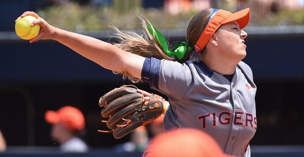 Ace in the circle: Carlson dominates as Tigers advance