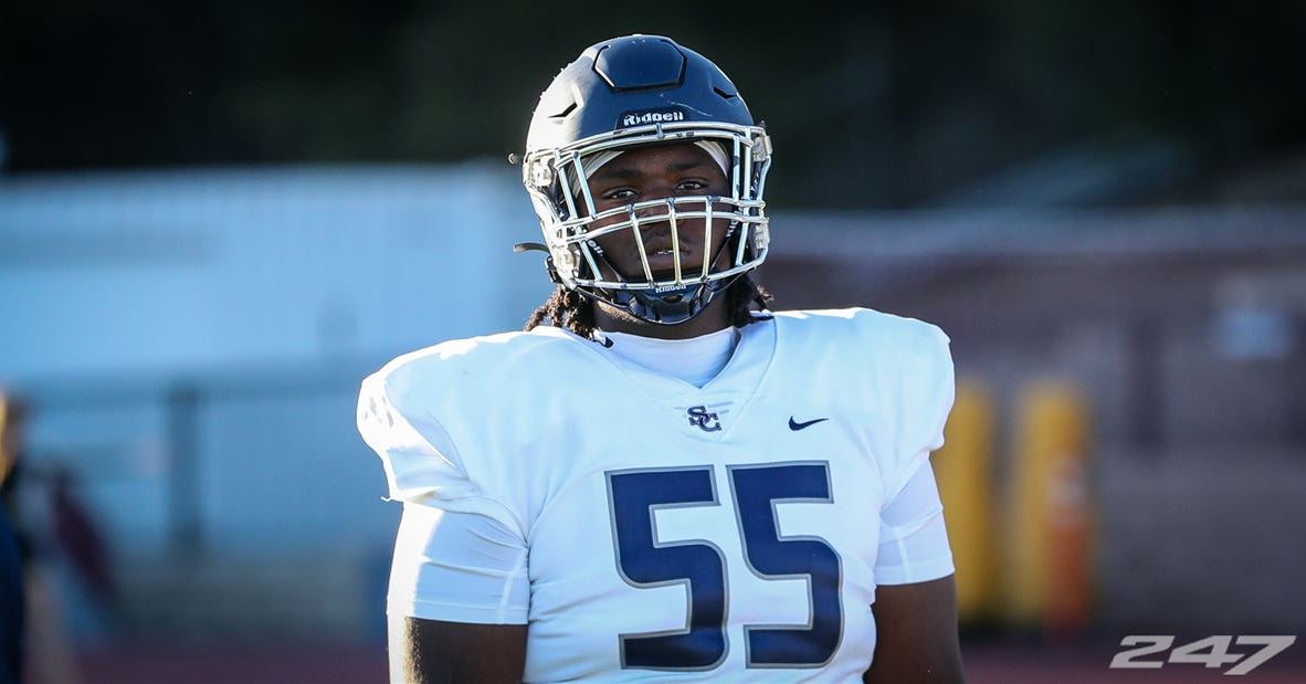 Oklahoma offensive line commit Eugene Brooks sees massive jump in ...