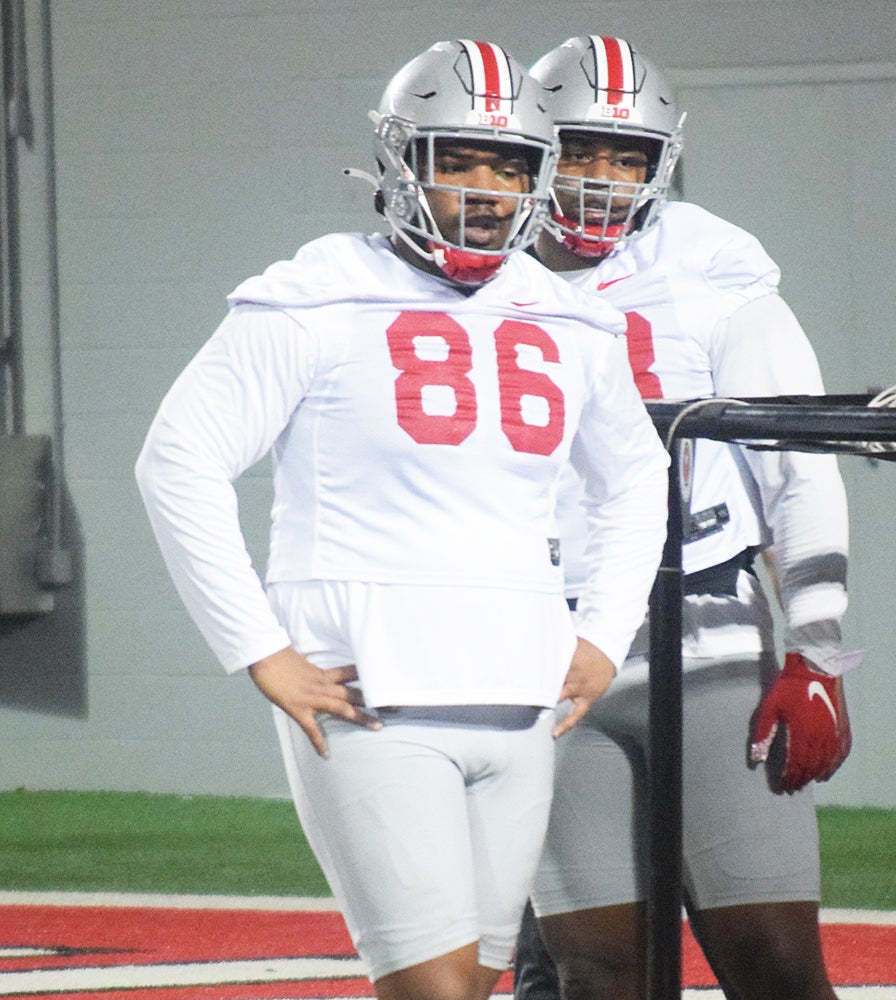 Sights and Sounds: Buckeyes burst back into action at first spring practice
