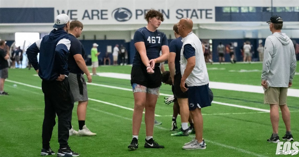 Lasch Bash gives in-state '24 OT Kevin Heywood a better look at Penn State