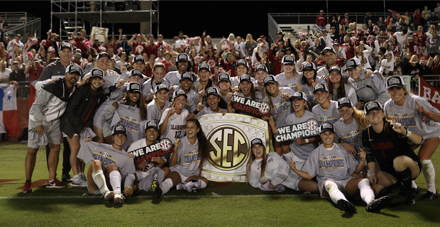 Alabama soccer clinches program's first-ever SEC regular-season title