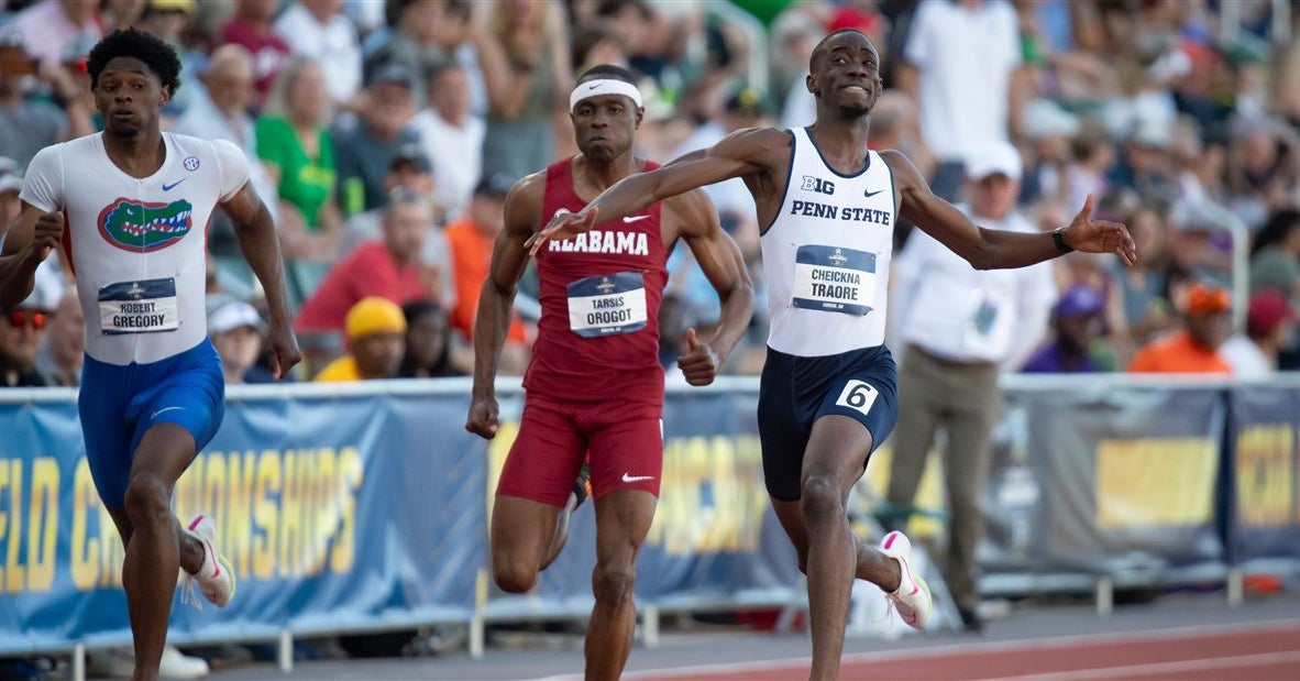 Penn State’s Cheickna Traore captures 200-meter national title at NCAA ...