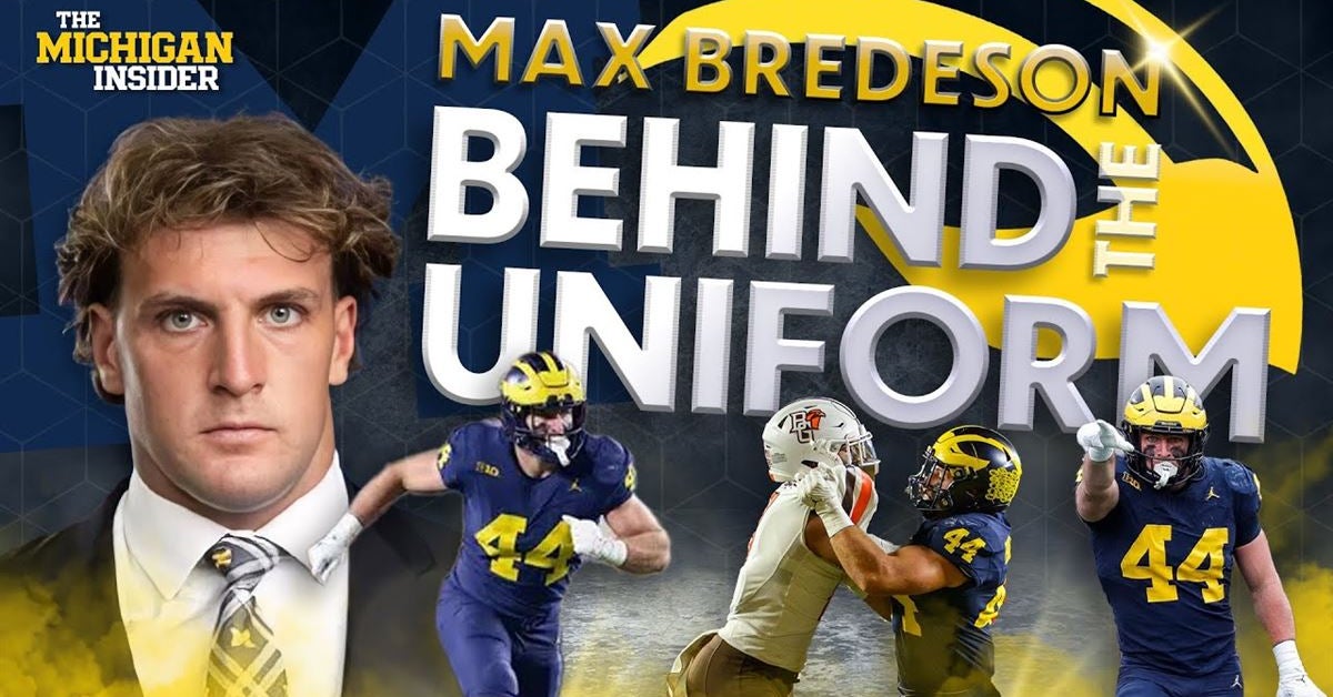 Behind the Uniform with Max Bredeson - Michigan's captain back to help ...