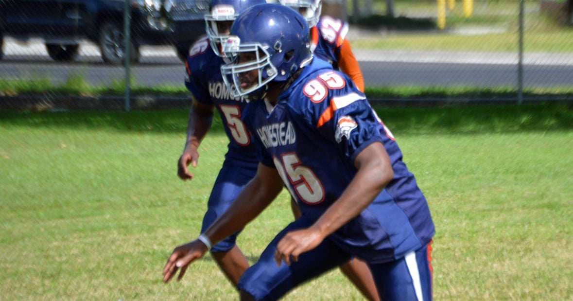 VIDEO: Miami target DE Dante Anderson spring practice clips