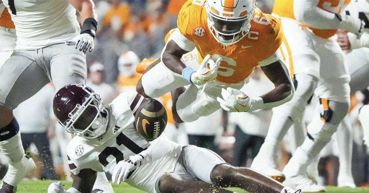 Vols' Sampson on three-game fumble streak: "We'll get that right"