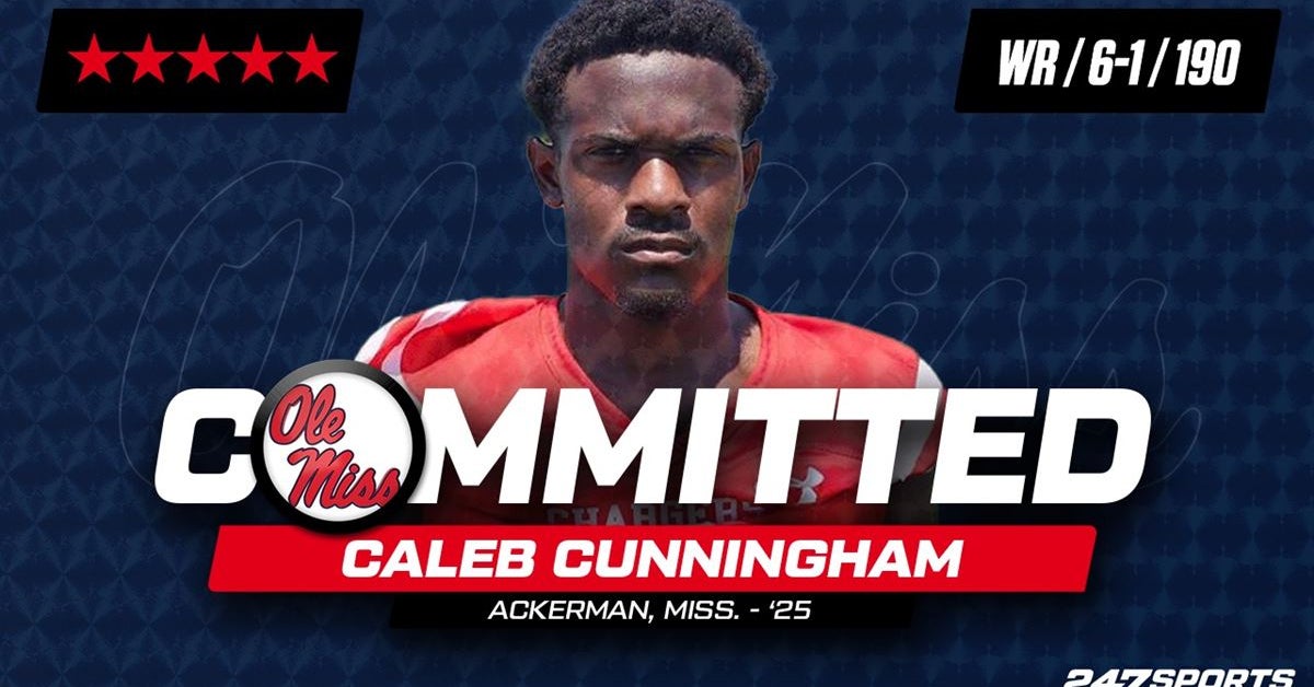 Five-star wide receiver Caleb Cunningham flips from 'Bama to Ole Miss