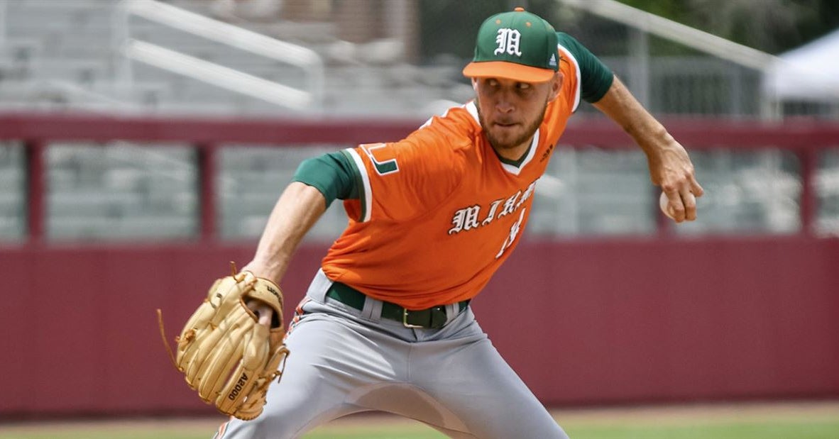 Carson Palmquist beats Parker Messick, No. 6 Miami splits doubleheader ...