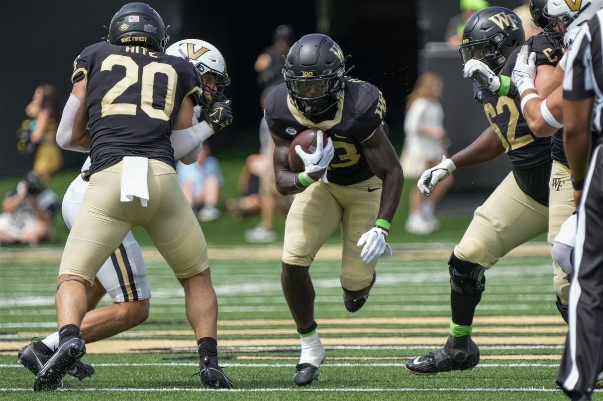 WATCH: Wake Forest running back Demond Claiborne post-Vanderbilt press ...