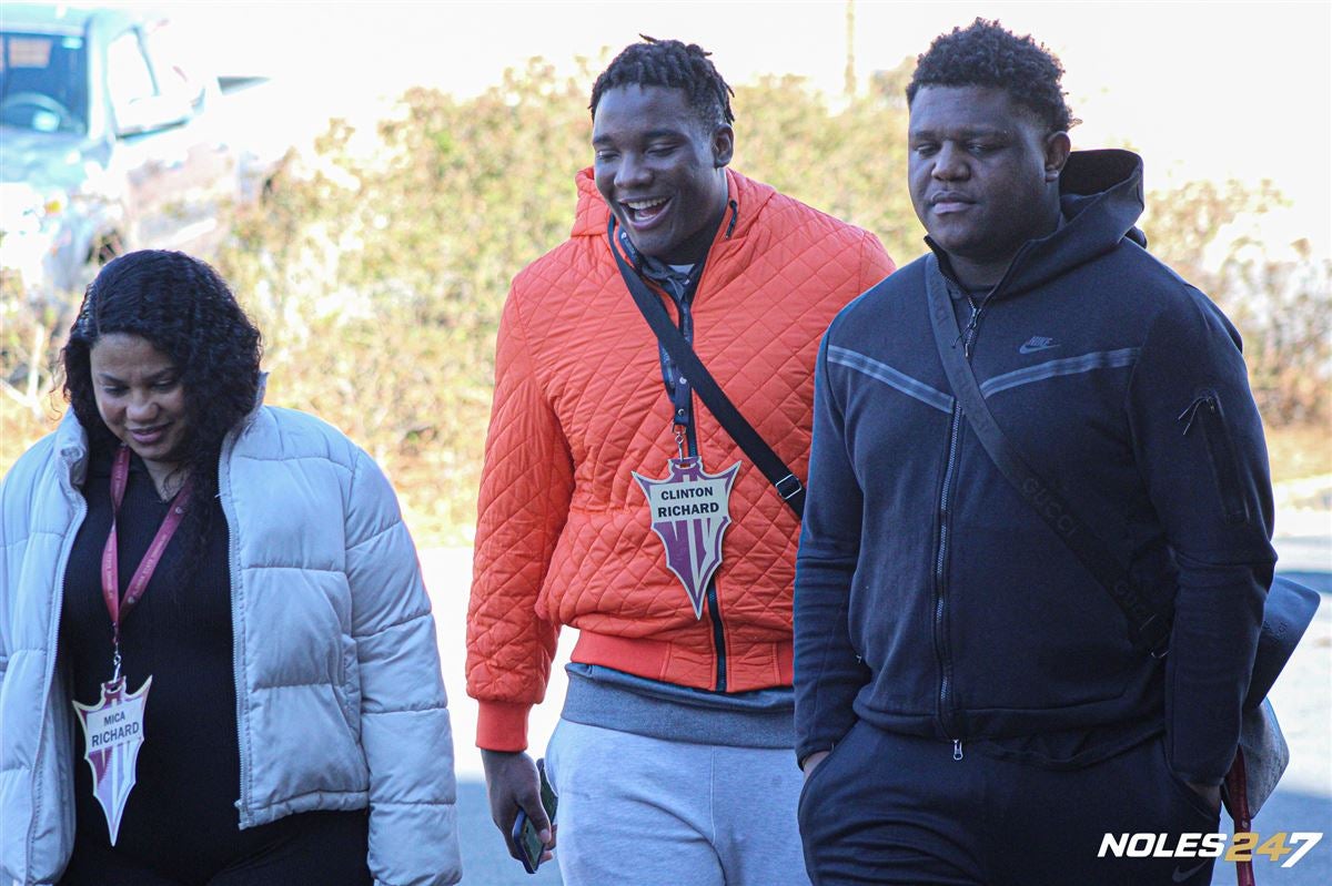 Georgia OL Clinton Richard returns to FSU for a 'good and informing ...