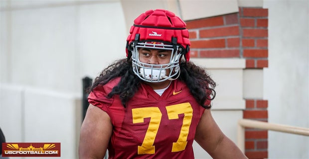 Offensive line starters almost set for USC season opener against San ...