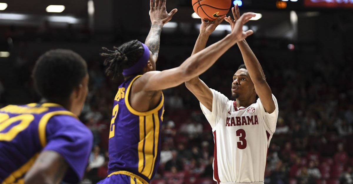 LSU can't keep pace with Alabama in 109-88 loss
