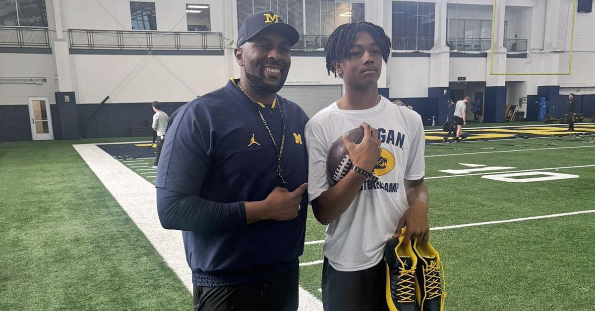 Michigan gets an early start with 2028 QB Donald Tabron II