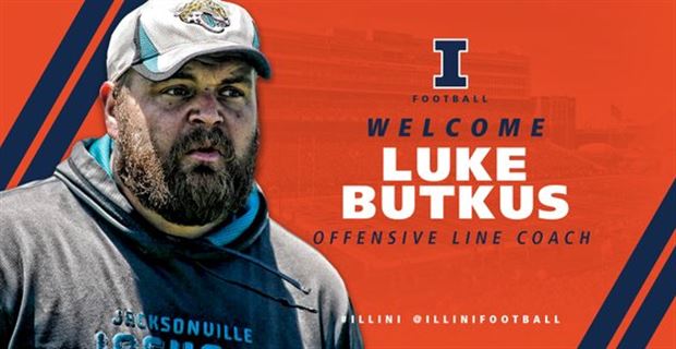 Luke Butkus returns as Illini OL coach