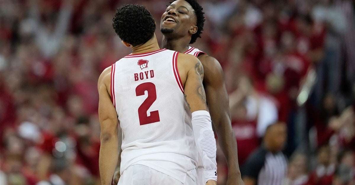 Wisconsin backcourt stars react to huge road win over Purdue basketball