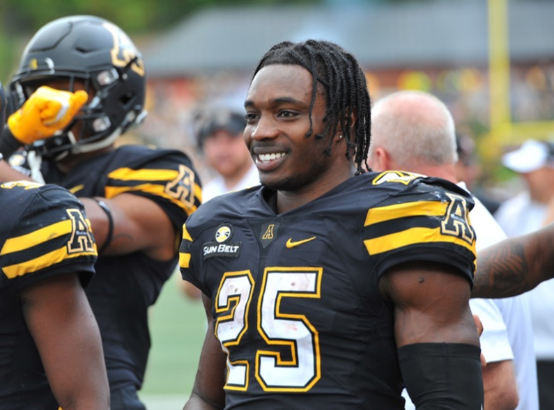 APP STATE FOOTBALL UPDATES JALIN MOORE INJURY STATUS