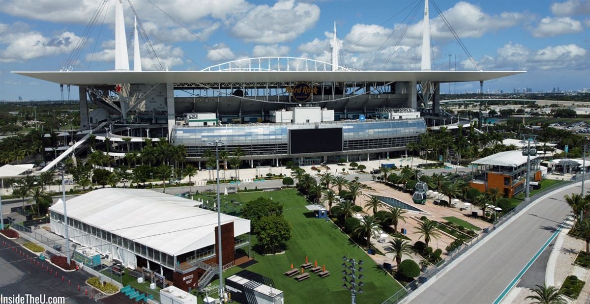 VIDEO: Hard Rock Stadium aerial footage