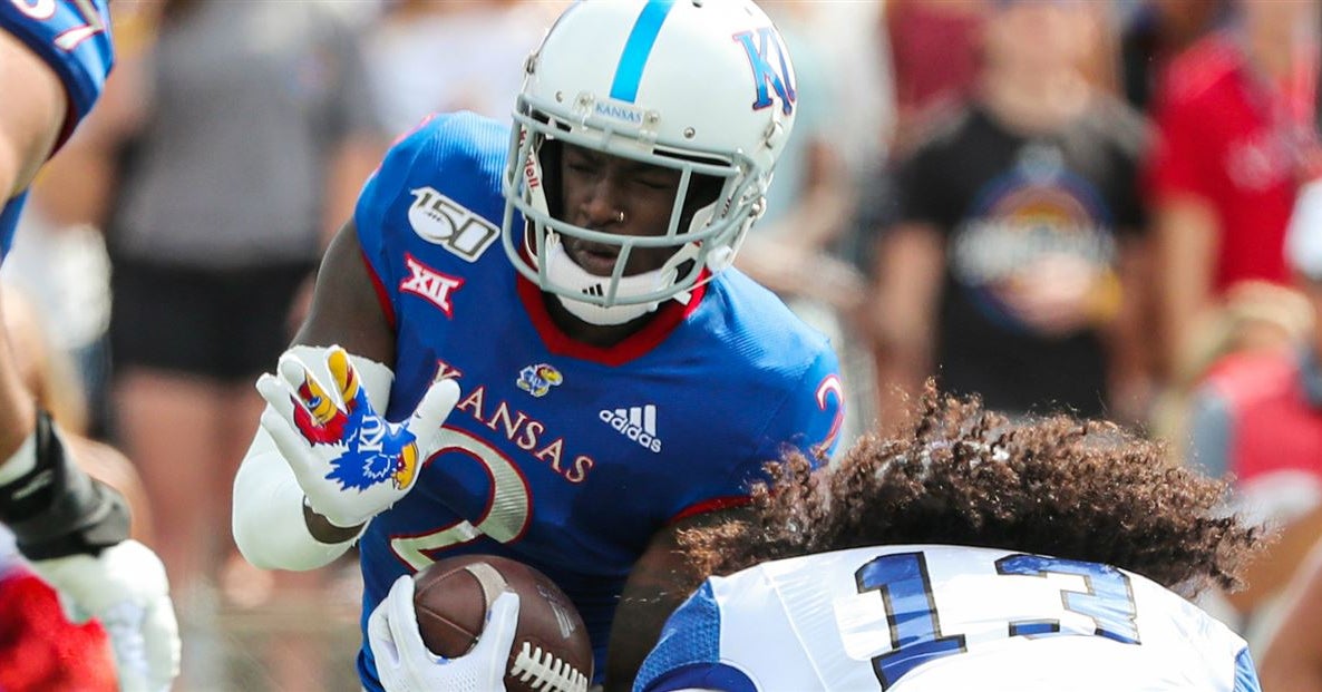 WR Daylon Charlot talks NFL influences at KU football pro day