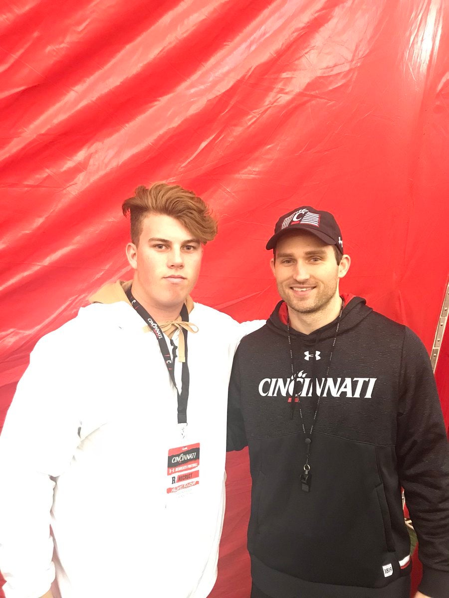 Long Snapper Cayson Pfeiffer Commits To Cincinnati