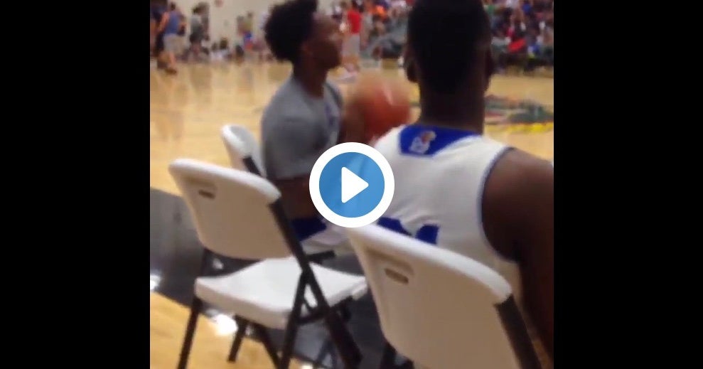 Watch: Devonte Graham hits great trick shot
