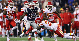 Mike Gillislee, New England, Running Back