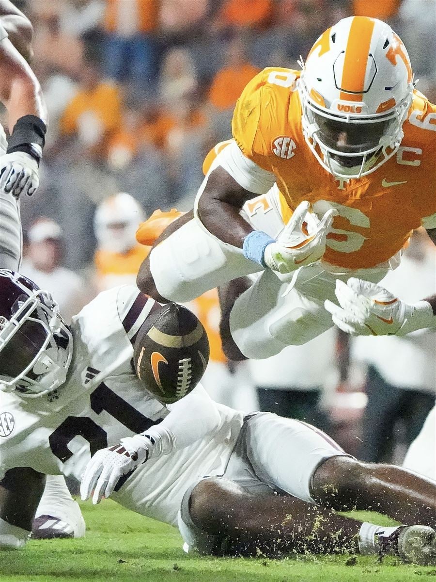 Vols' Sampson on three-game fumble streak: "We'll get that right"