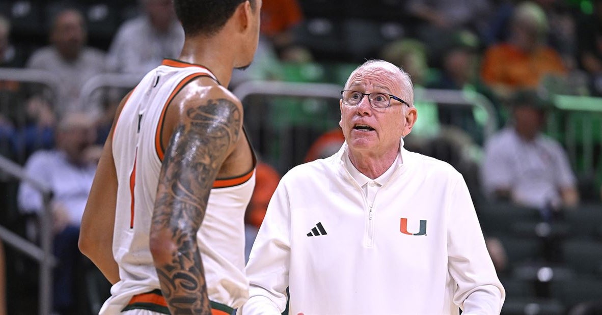 Everything Jim Larranaga said after win over Coppin State