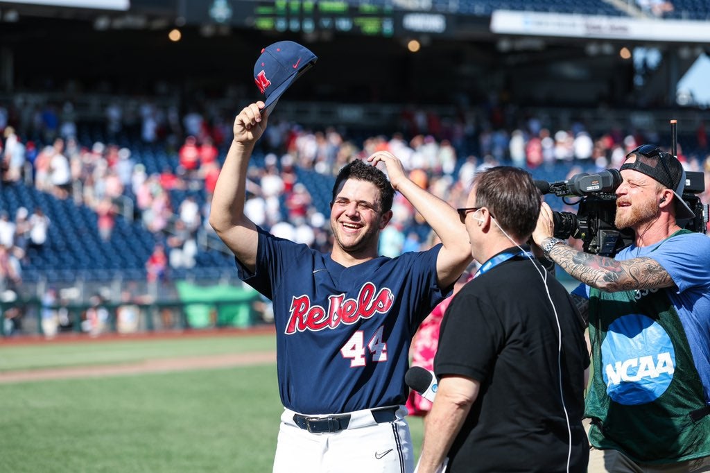 Dylan DeLucia wills Ole Miss to National Championship series