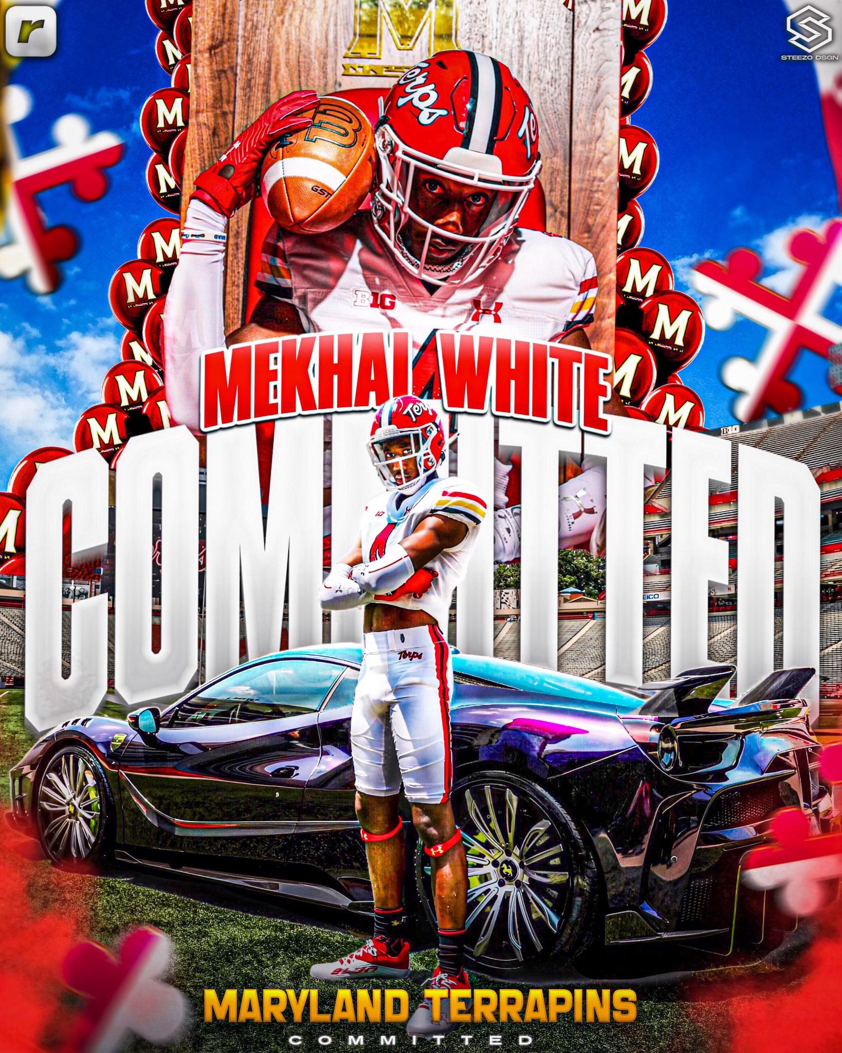 Big-play WR Mekhai White commits to Maryland