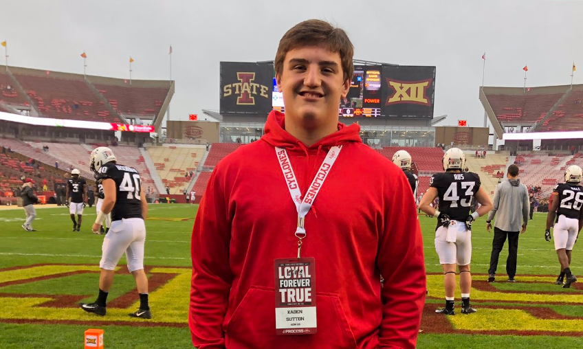 Iowa State defensive lineman Kaden Sutton announces plans to enter ...