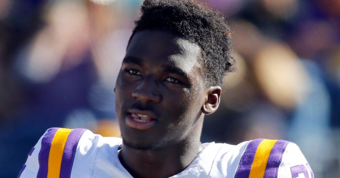 Former LSU WR Drake Davis arrested for alleged domestic dispute