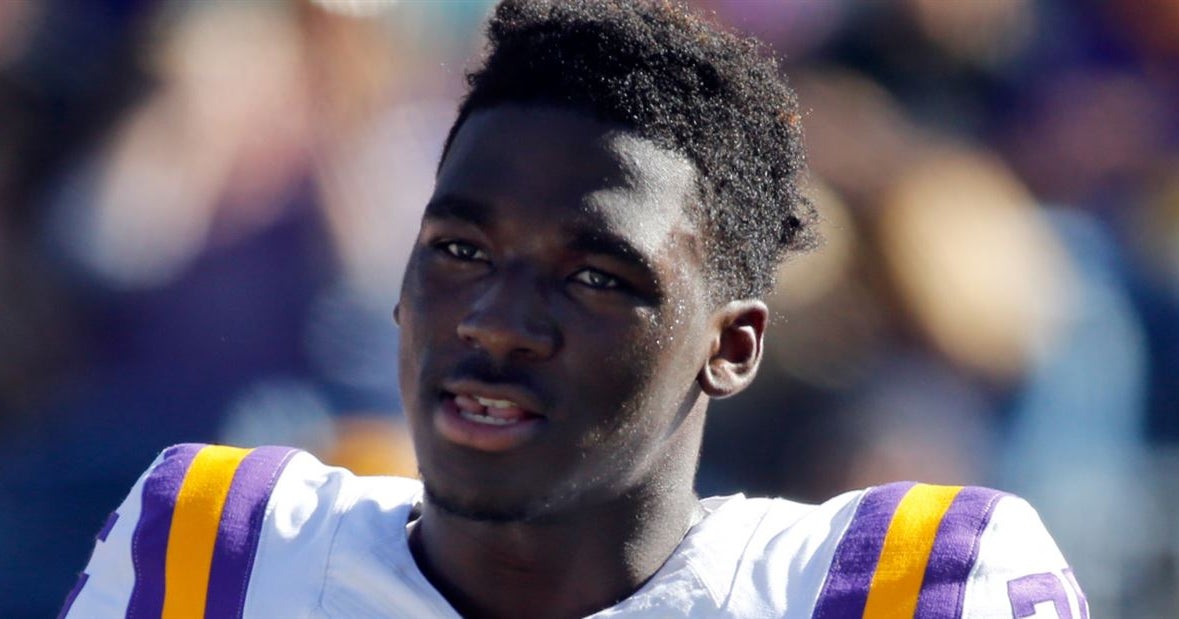 Former LSU WR Drake Davis arrested for alleged domestic dispute