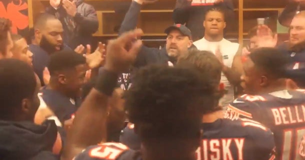 Video: Bears celebrate in "Club Dub" after Week 14 win