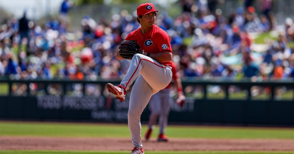 Brian Curley dominates in Georgia baseball’s thrashing of Florida
