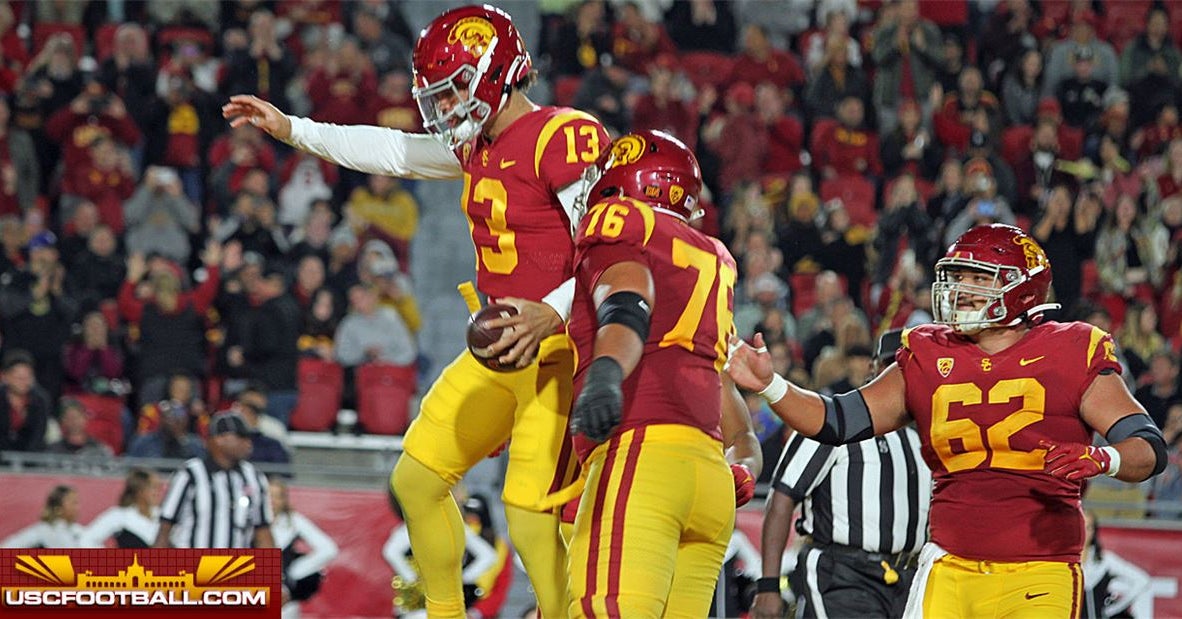 USC football rises to No. 7 in latest College Football Playoff rankings