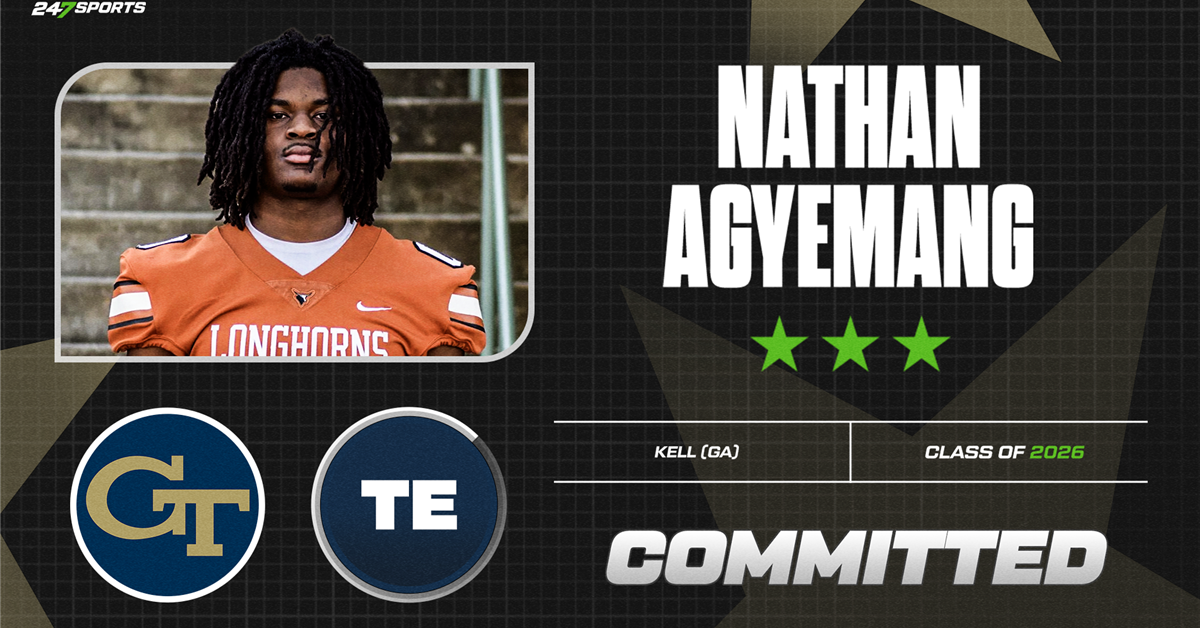 TE Nathan Agyemang Commits to Georgia Tech