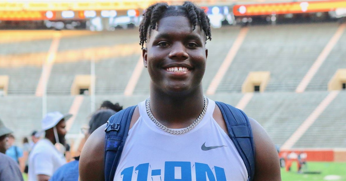 David Sanders, 247Sports' No. 1 recruit in 2025 class, to visit two SEC ...