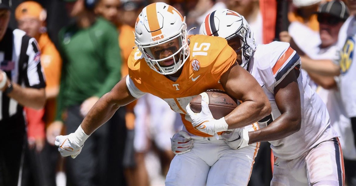 Vols WR Bru McCoy announces decision for 2024 season