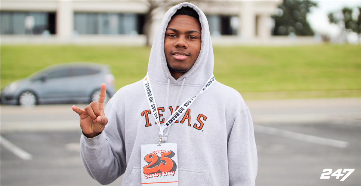 Rising 2026 RB Tradarian Ball recaps latest visit to Texas