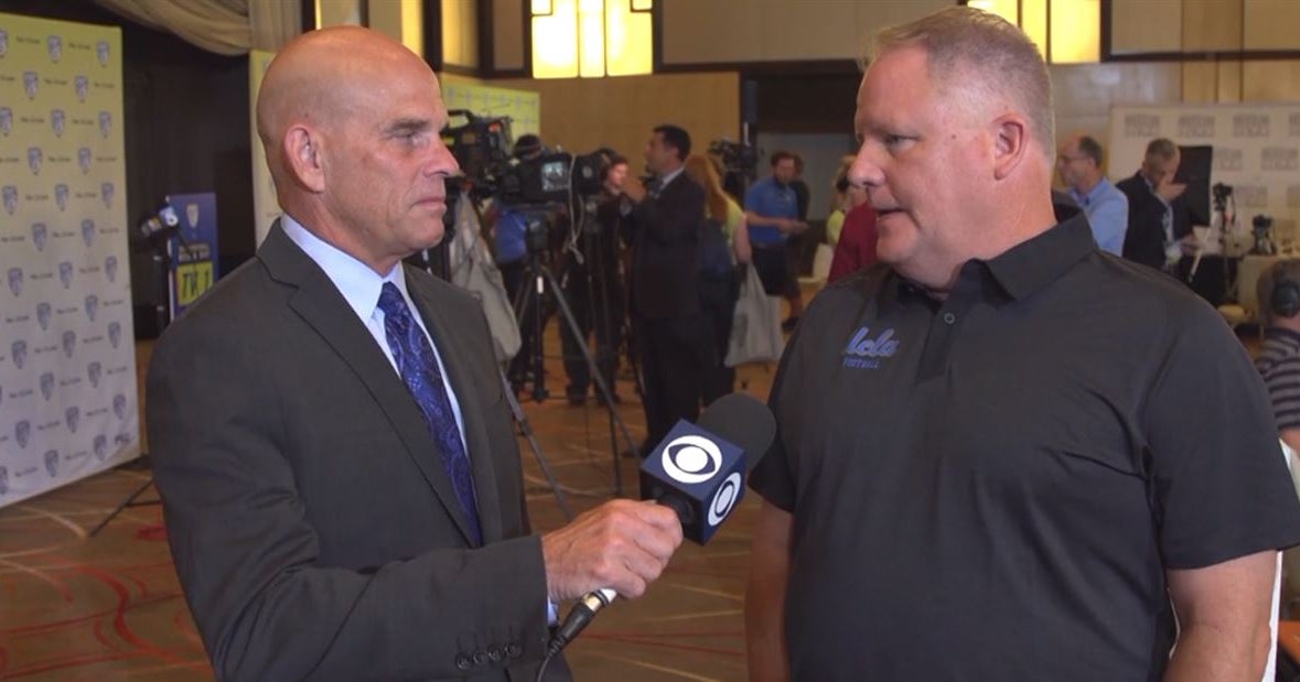 Dennis Dodd Talks to UCLA's Chip Kelly on His Return to College