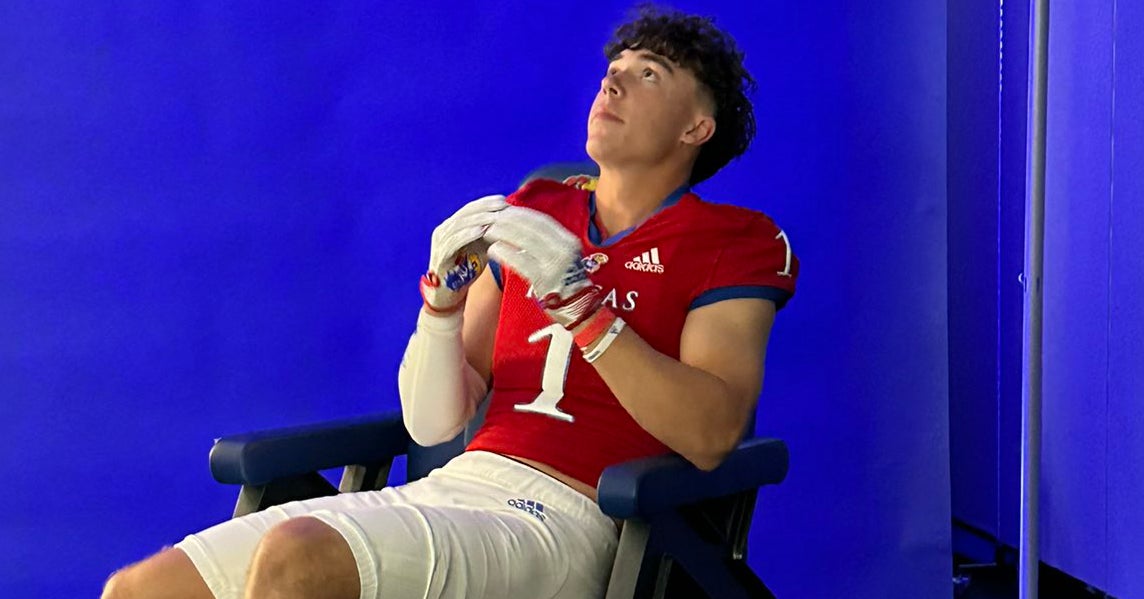 In-state WR Bryson Hayes talks KU recruitment, upcoming visit to Lawrence