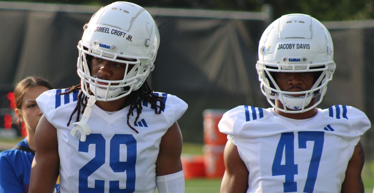 LOOK: Photos of KU football newcomers from the first days of practice