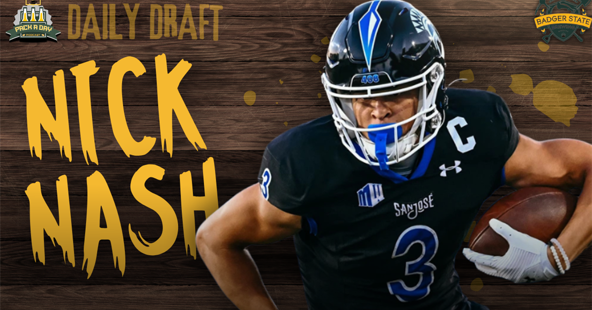 Packers Draft Primer - Nick Nash - WR - San Jose State