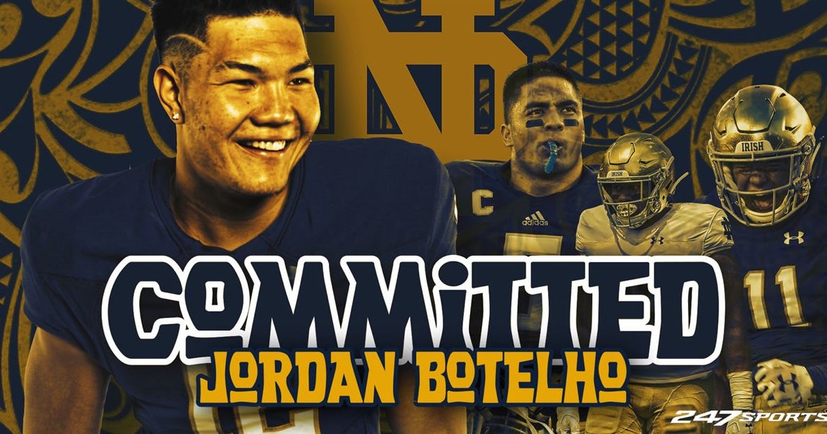 BREAKING: Four-star DE/LB Jordan Botelho commits to Notre Dame